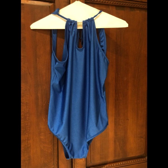 Swim | One Piece Royal Blue Lightweight Bathing Suit L | Poshmark